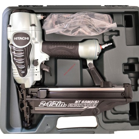 HITACHI-HIKOKI NT65M2 Cloueur pneumatique de finition brads 25 à 65 mm